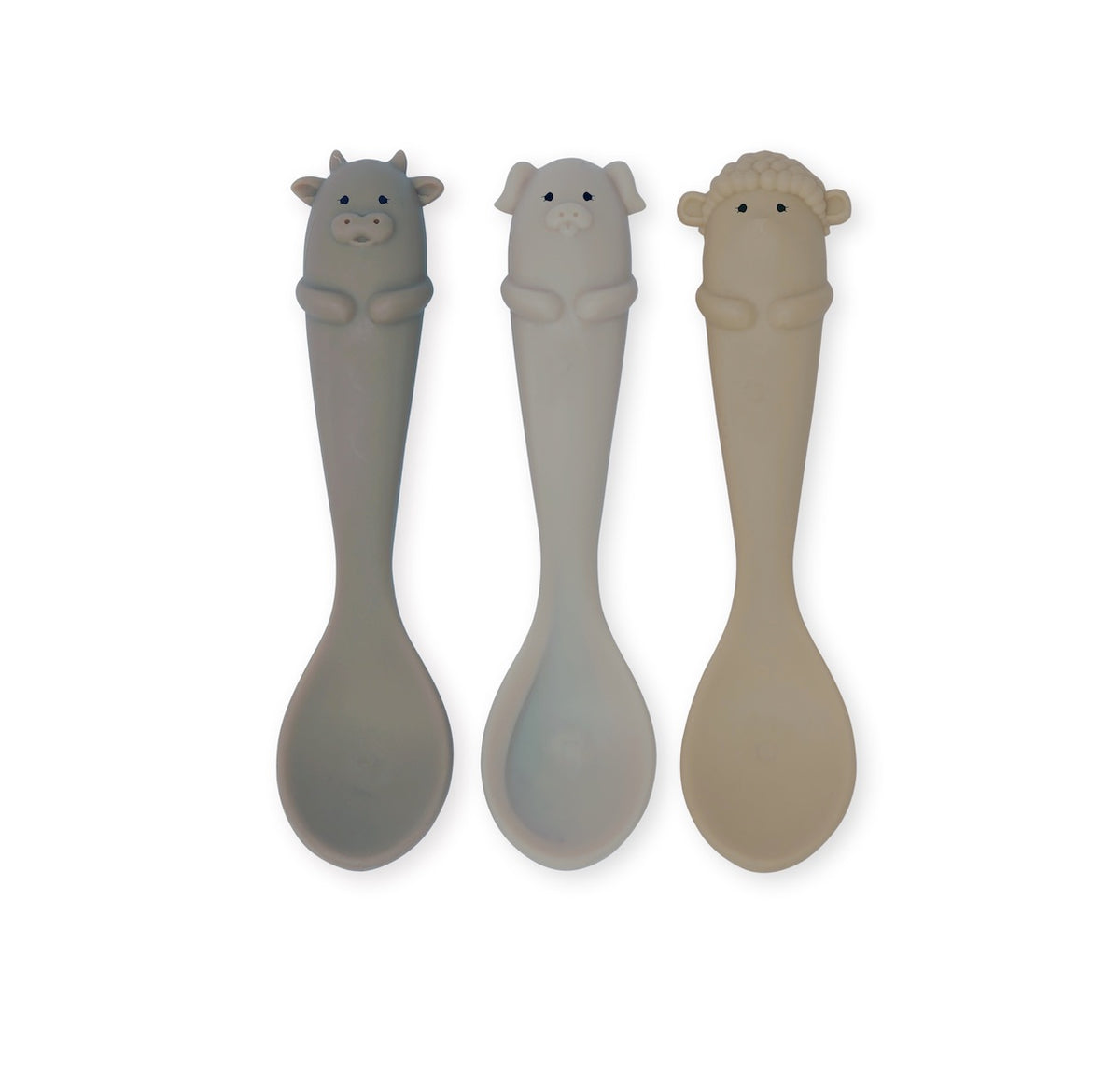 Konges Sløjd 3 pack spoons - Farm - Ocean – Mama Loves Boutique